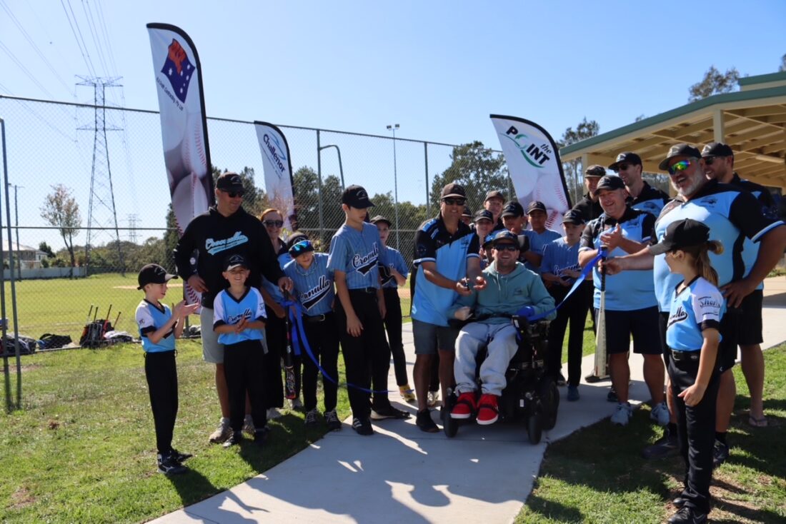 New Accessible Pathway for Cronulla Sharks Baseball Club – Baseball NSW